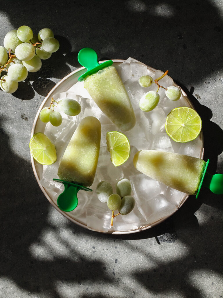 Healthy Two Ingredient Sour Grape Vegan Popsicles (Refined Sugar Free ...
